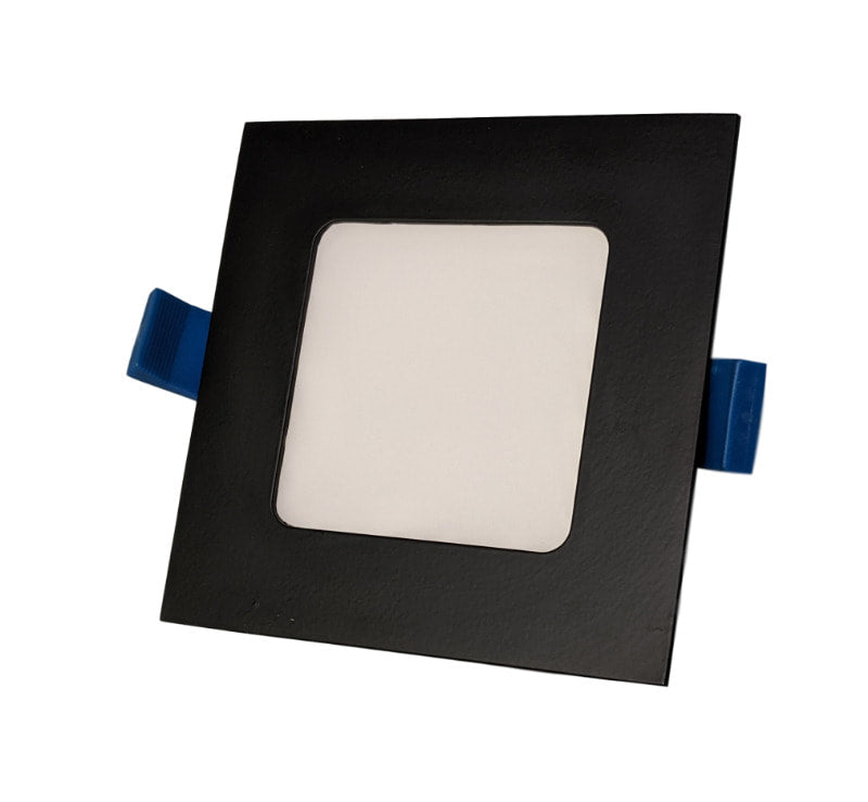 4 Inch Square Black Pot light — LED WAREHOUSE